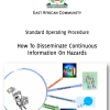 EAC SOP - How To Disseminate Continuous Information On Hazards | EAC ...